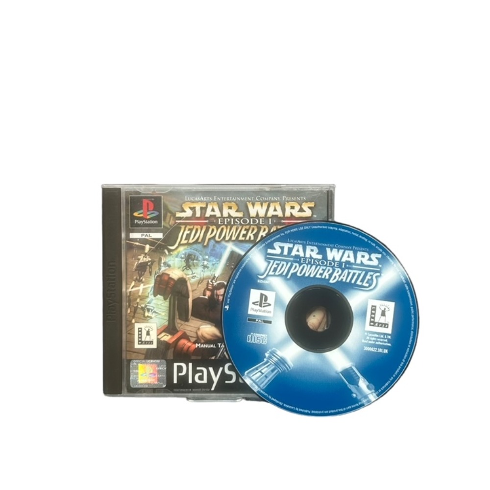 Star Wars Episode I Jedi Power Battles (PS1) - Own4Less